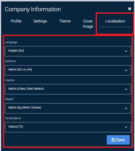 Platform Localisation